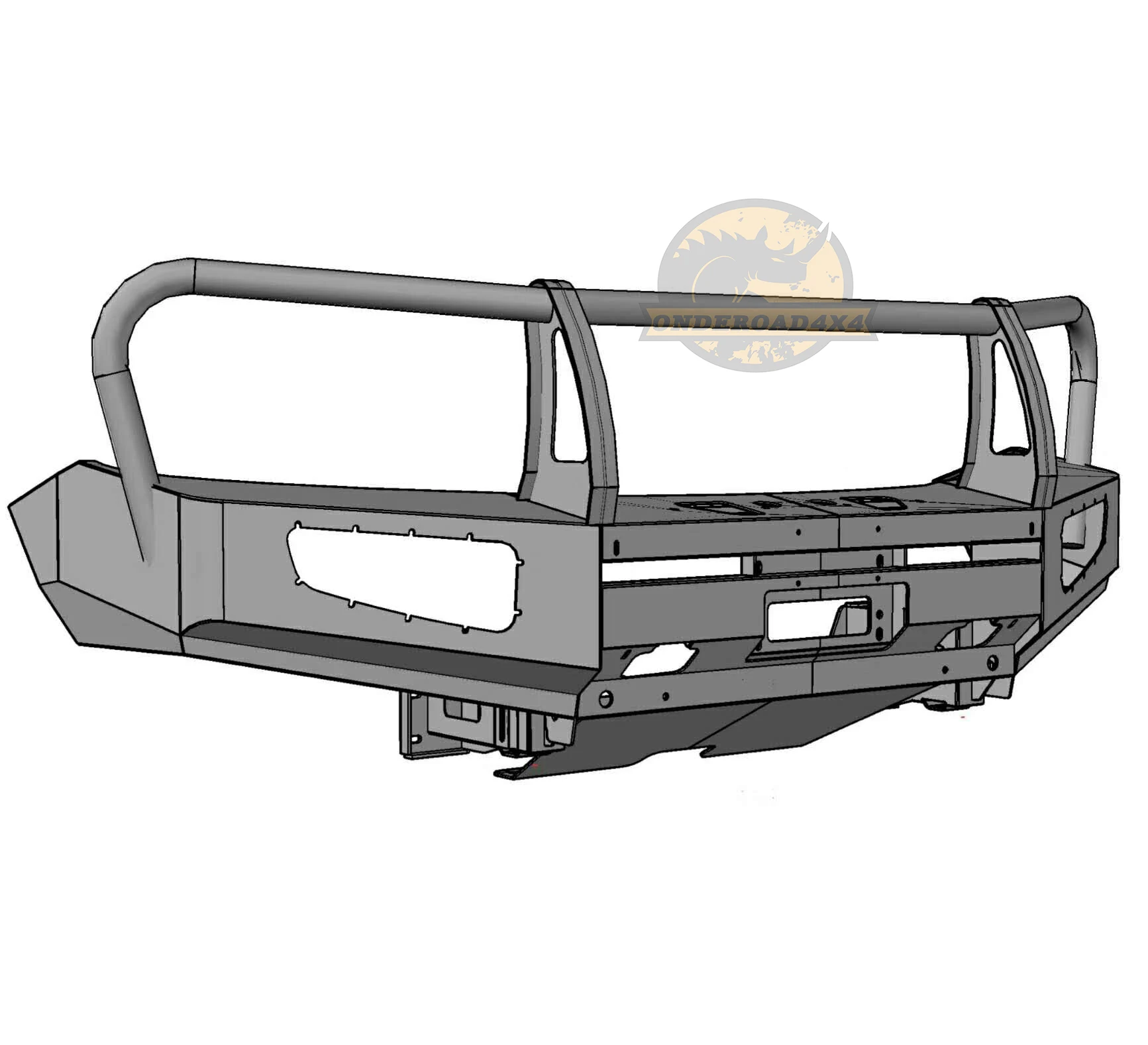 Body Kit Fit Front and Rear Bull Bumper for NISSAN PATROL Y62