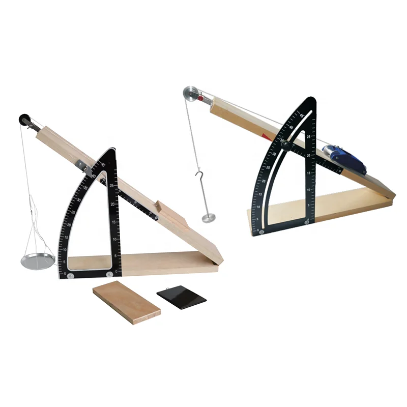 Physics Friction Lab - Inclined Friction Board Apparatus