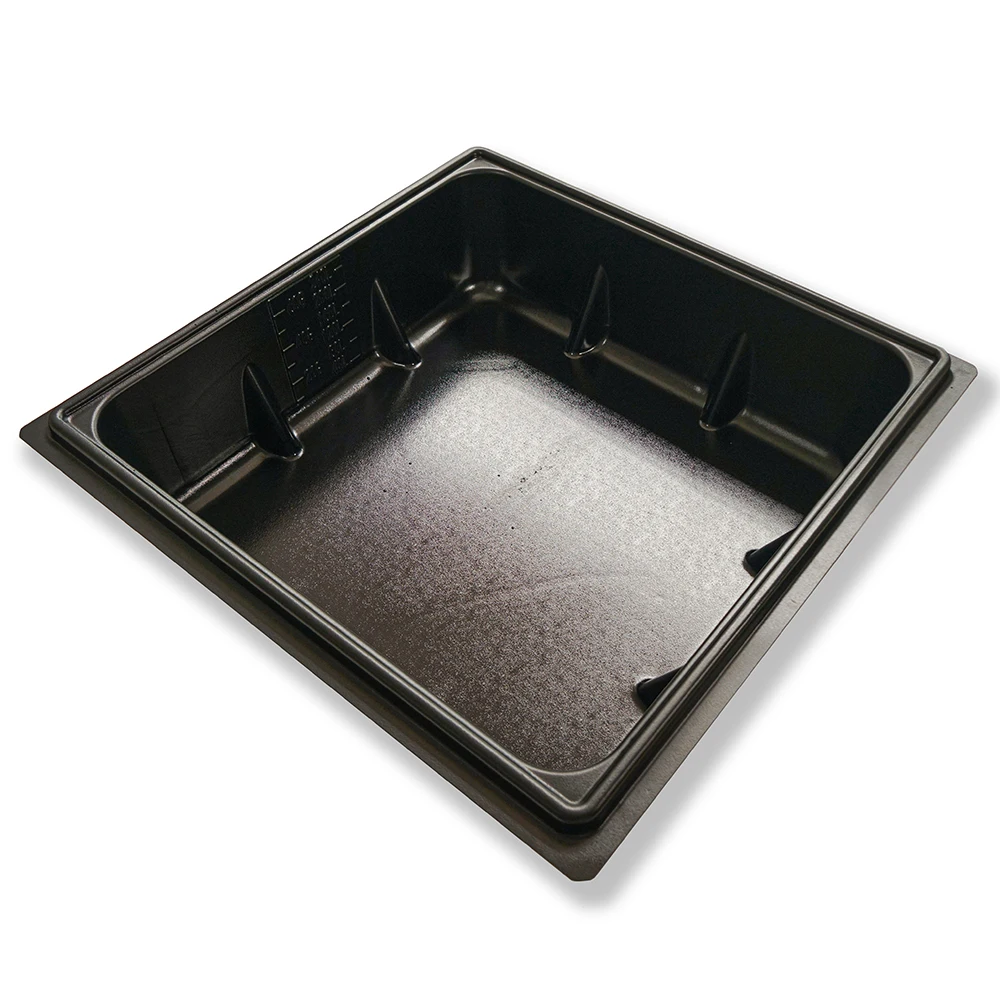 Abs Plastic Sheet Modular Grow Trays With Lids For Ebb&flow System ...