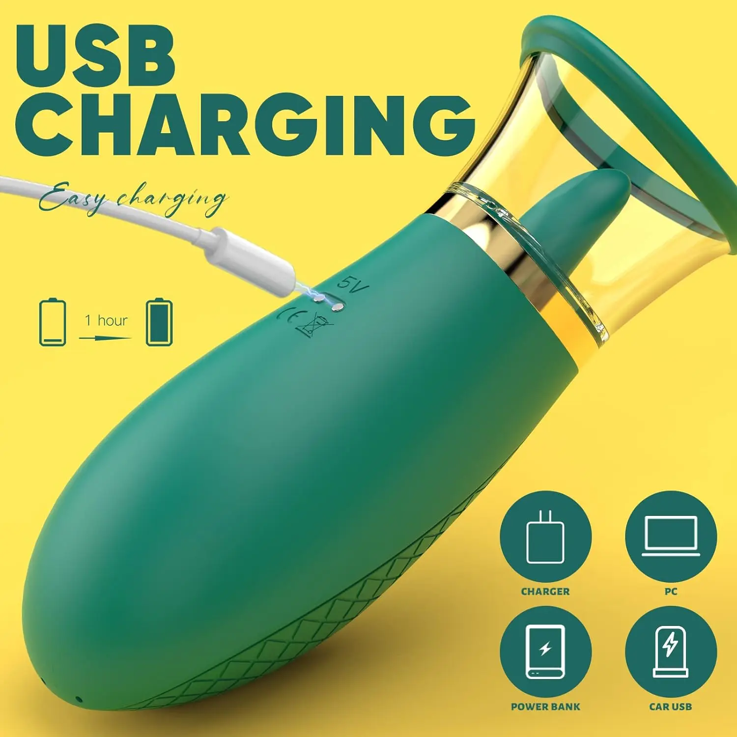 Clitoral Sucking Vibrator - 9 Modes of Pleasure for Women