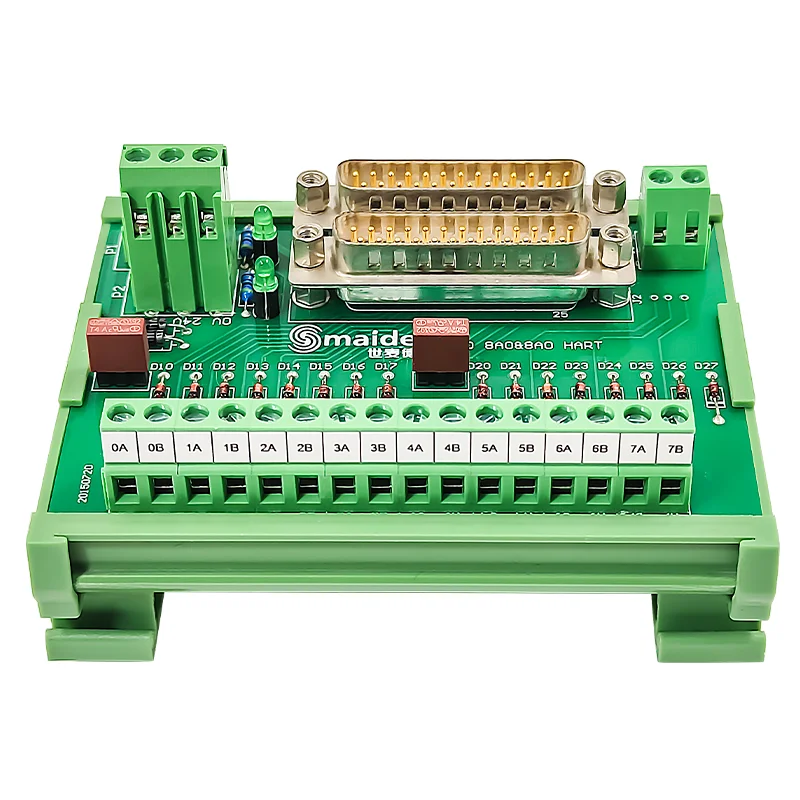 8 Channel 24vdc Output Terminal Block. - Buy Terminal Block,Output ...