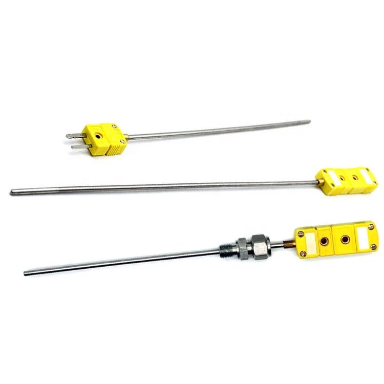 High Temperature Armoured Thermocouples - K Type Probes