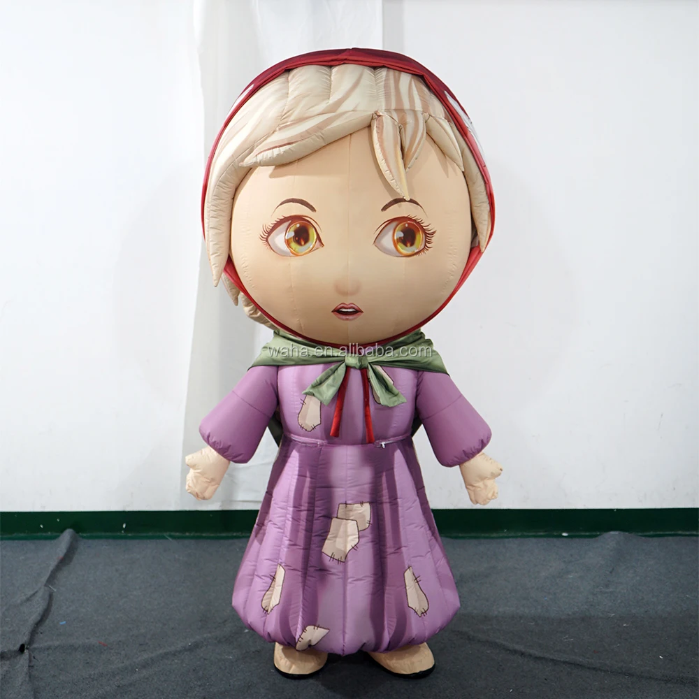 Custom Inflatable Characters - Beautiful Cartoon Girl