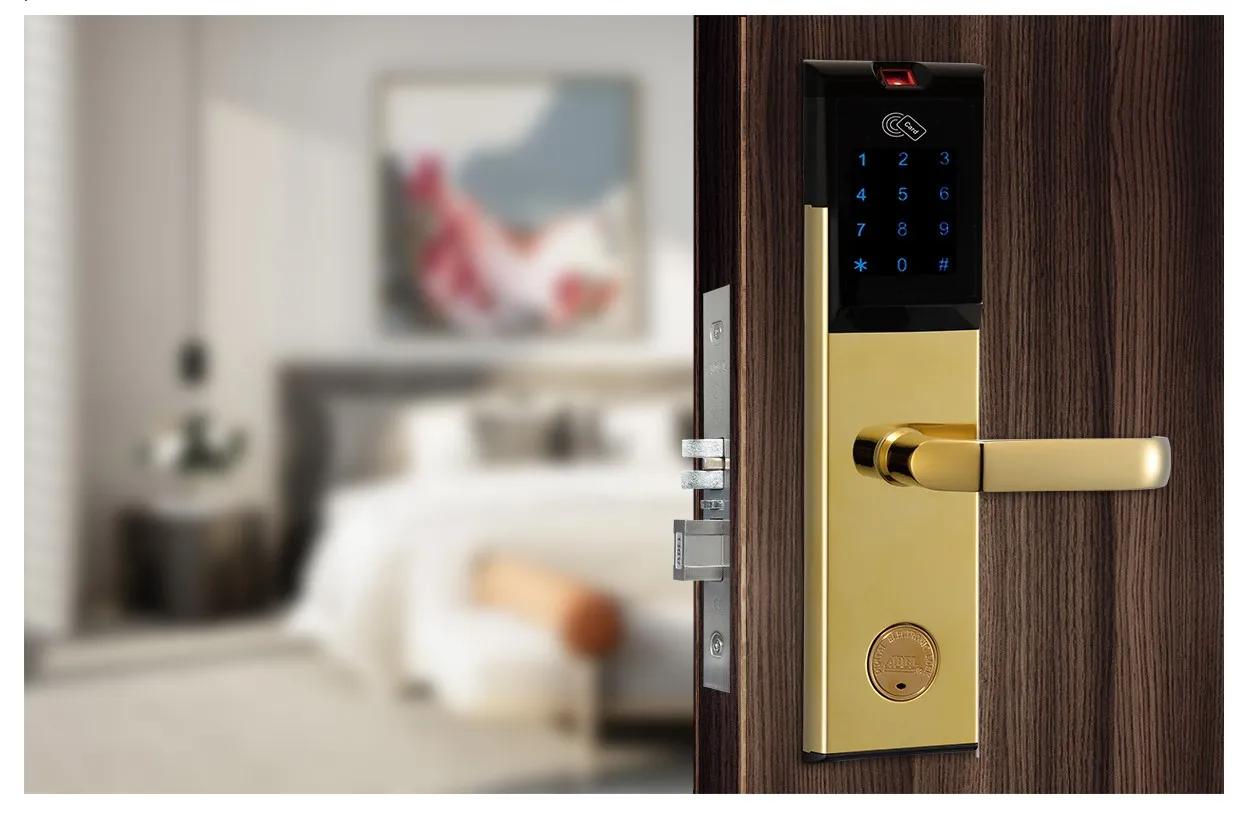 Us13 Adel Top Quality Fingerprint Keypad Rfid Card Password Key ...