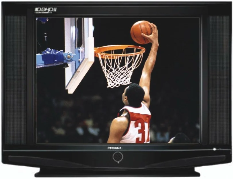 Old Model 17-Inch CRT Flat Screen TV with LED Backlight