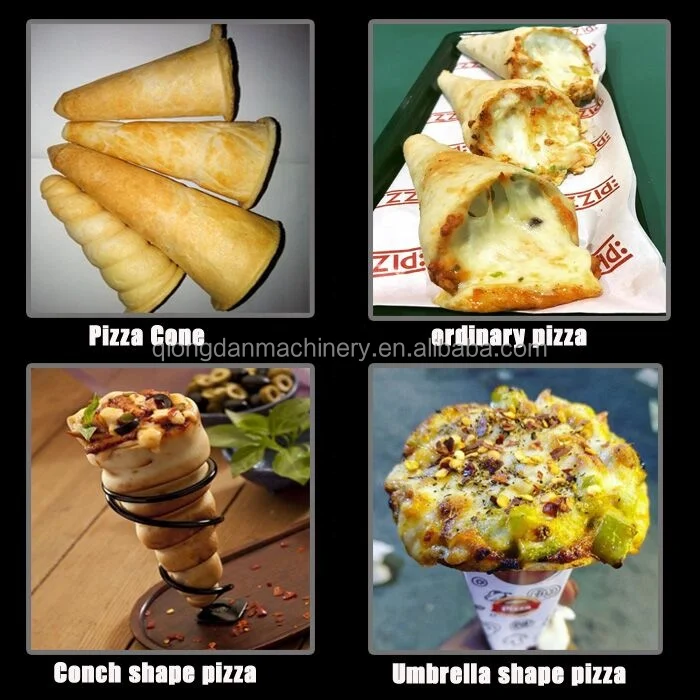 Pizza Cone Roaster Former Molder Pizza Production Line Pizza Cupcake ...