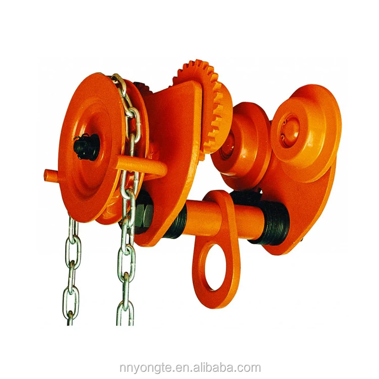 GCT Manual Single Chain Block Small Hand Plain Trolley| Alibaba.com