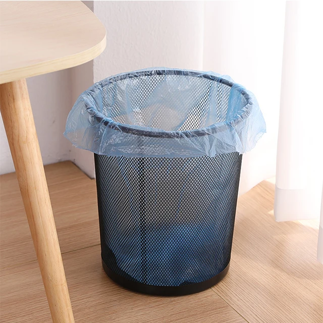 Household Metal Wire Mesh Trash Bin - Durable & Eco-friendly