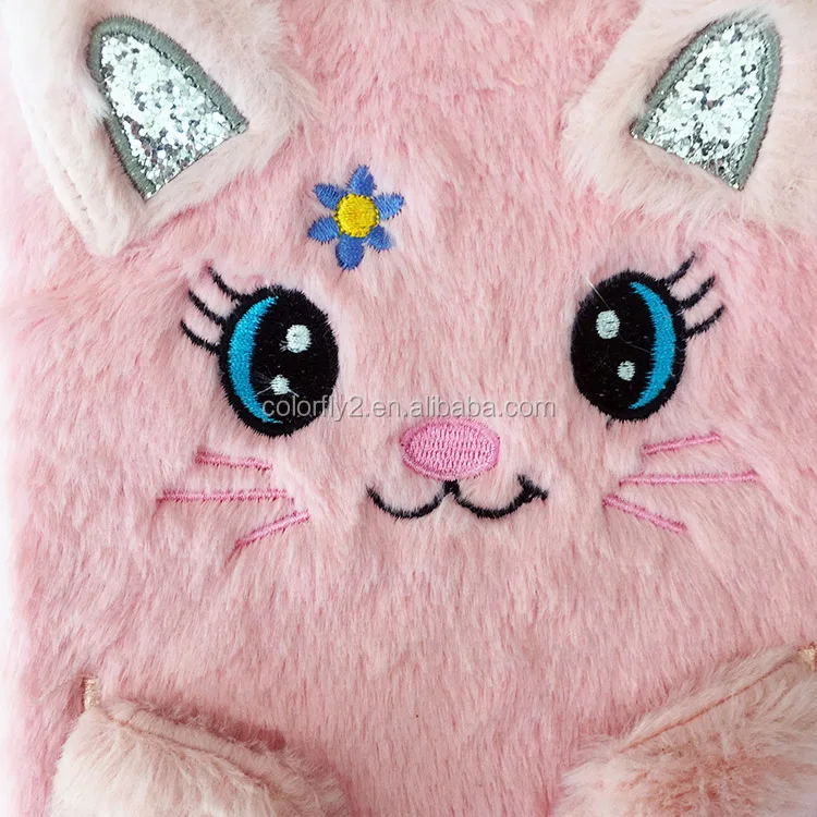 A5 Kawaii Stationery Notebook School Plush Note Book| Alibaba.com