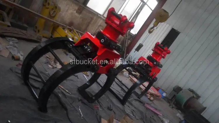 Mini Hydraulic Digger Attachments ,excavator Log Grabber| Alibaba.com