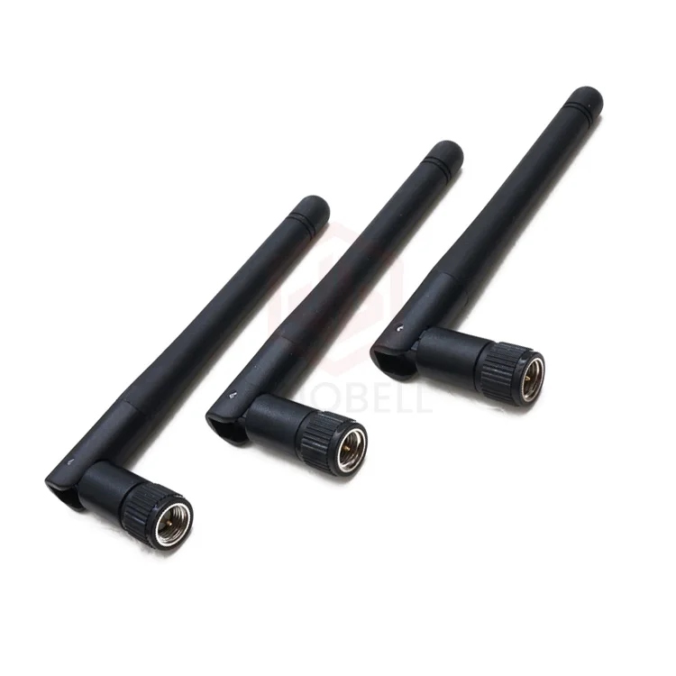 Small External Rubber Wifi Router Antenna 2.4ghz Modem Communication ...