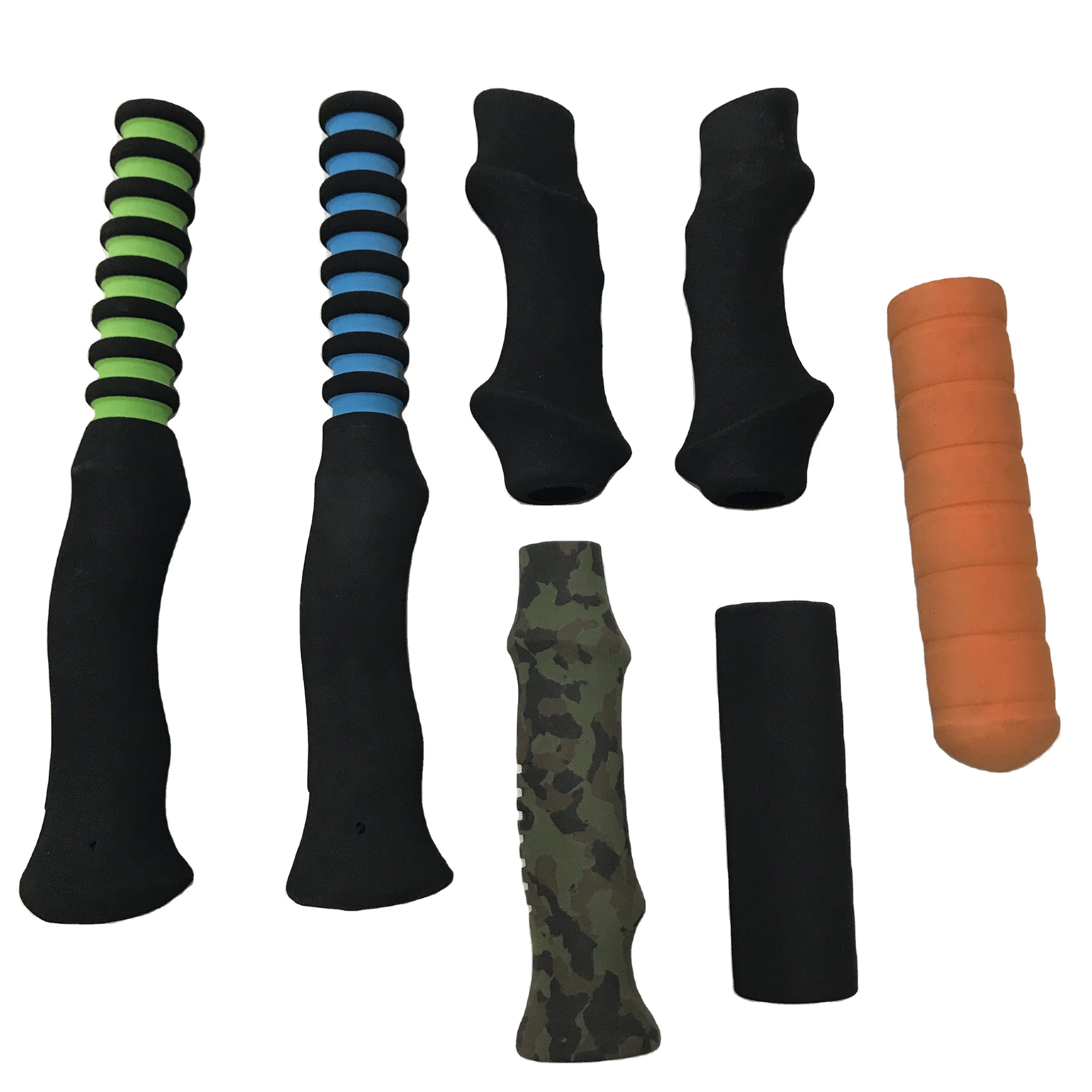 Custom Design Color Long Straight Eva Foam Handle NBR Rubber