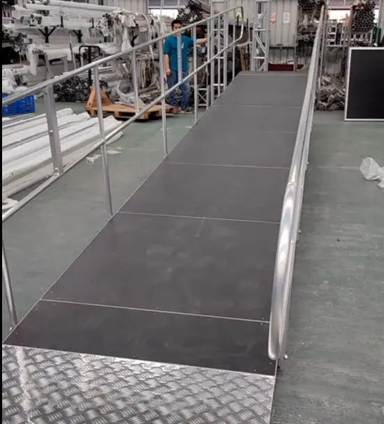 Dragonstage Aluminum Truss Movable Working Ramp for Music Stage ...