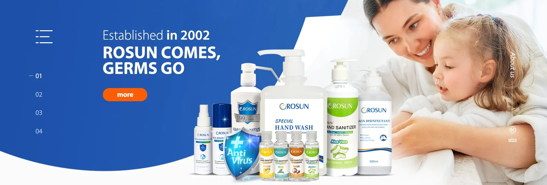 Chengdu Rosun Disinfection Pharmaceutical Co., Ltd. - Disinfection Products