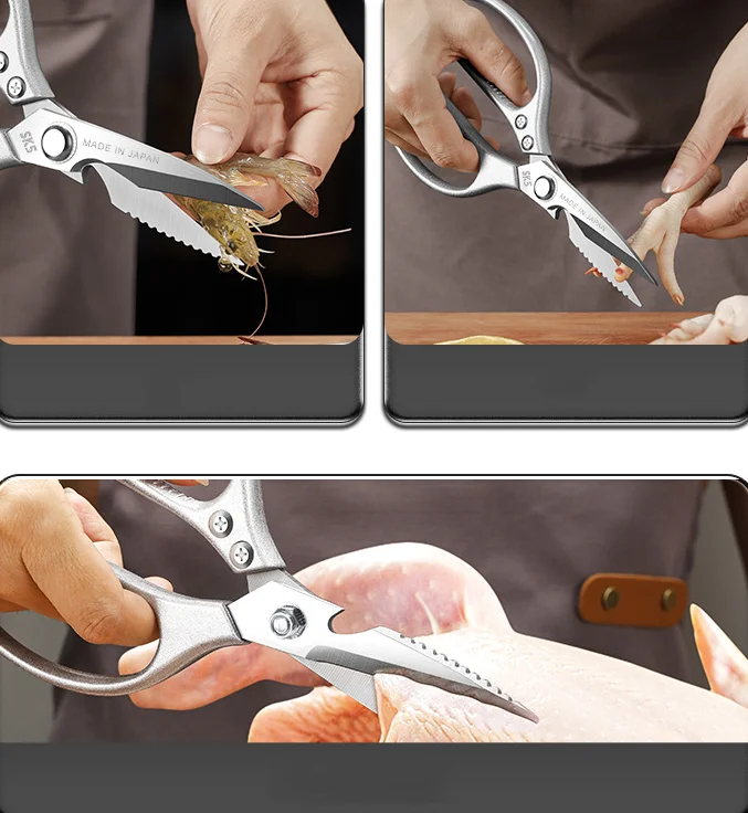 Multi-Purpose Kitchen Scissors Clever Tool for Vegetable Cutting and ...
