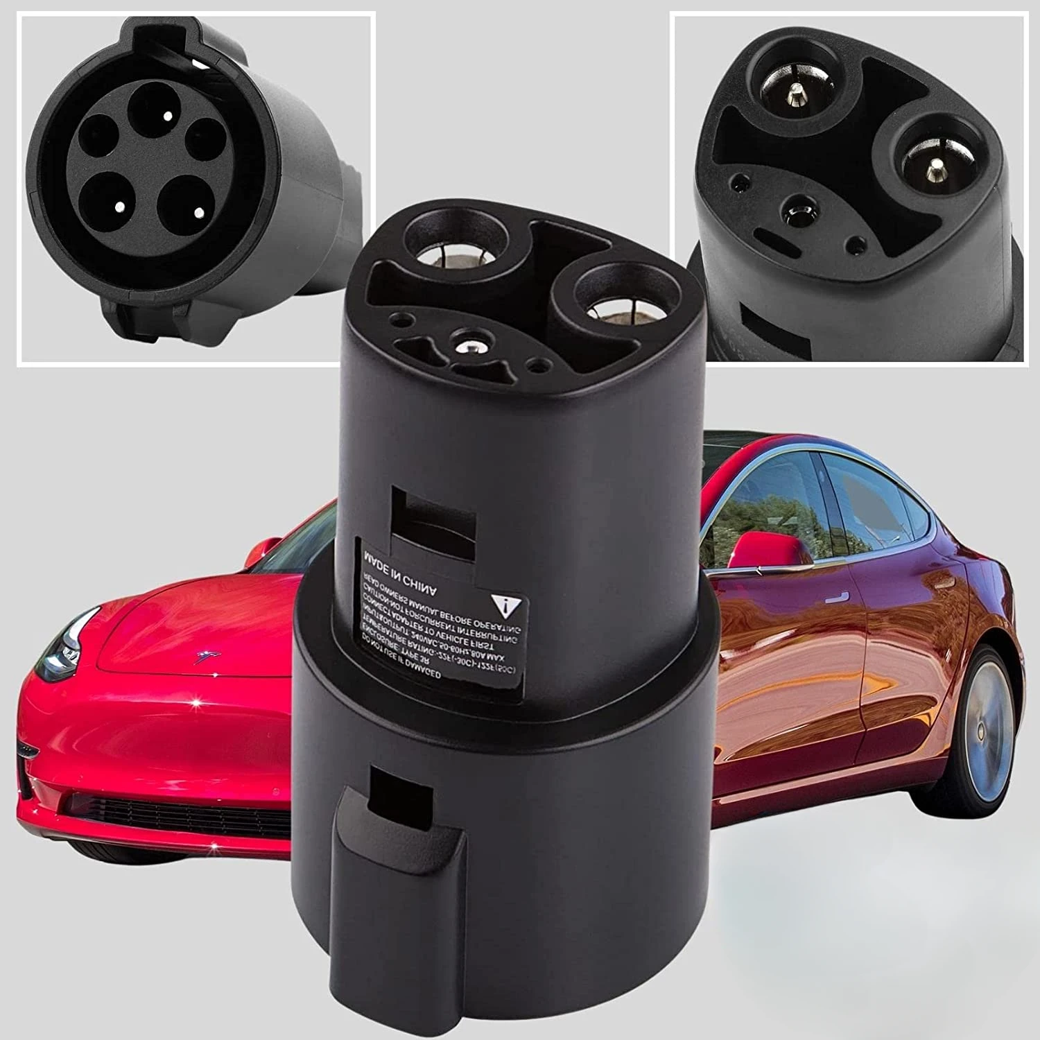 Custom Injection Mold Servcie Ev Charger Adapter J1772 To Tesla Car ...