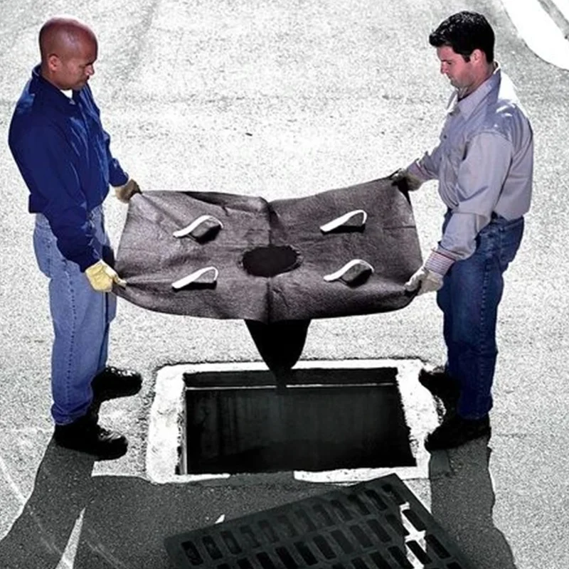 Oil & Sediment Collection Geotextile Drain Guard to Filter Stormwater ...