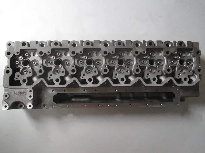 6 Cylinders 24 Valves Isle Diesel Engine Cylinder Head 4942138 5282720 ...