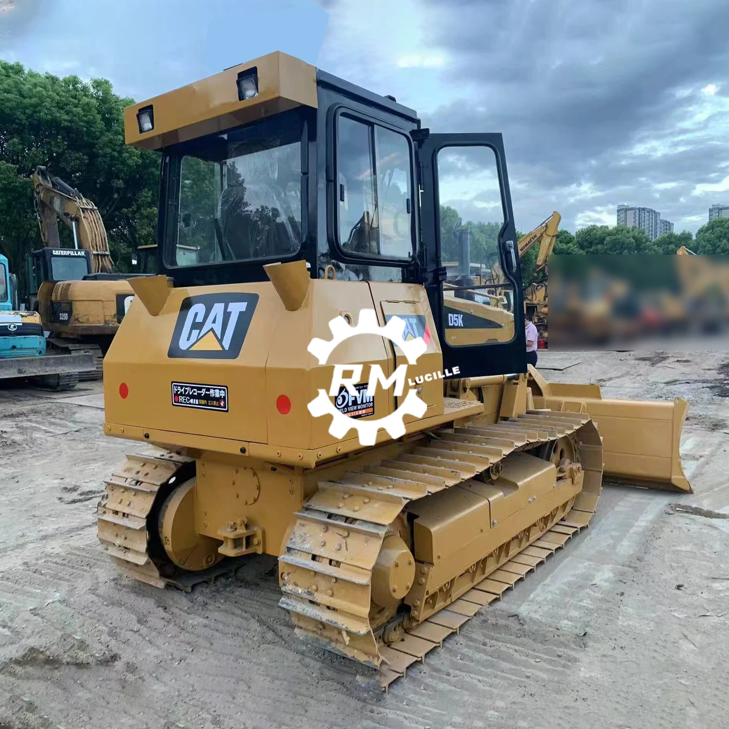 Original Paint Used Caterpillar CATD5K Used Mini Dozer Crawler ...