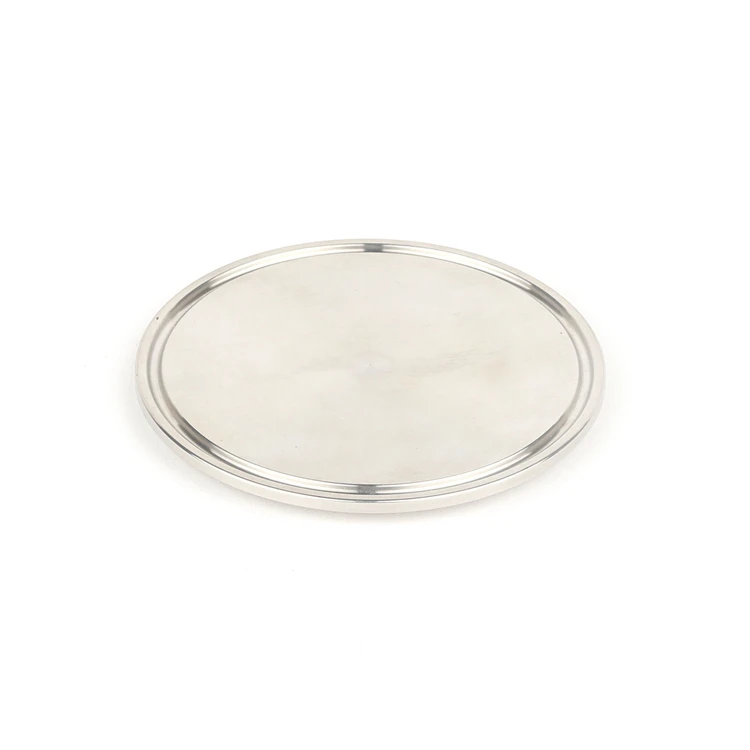 SS304 SS316L Exhaust End Cap Sanitary Stainless Steel Solid End Cap ...