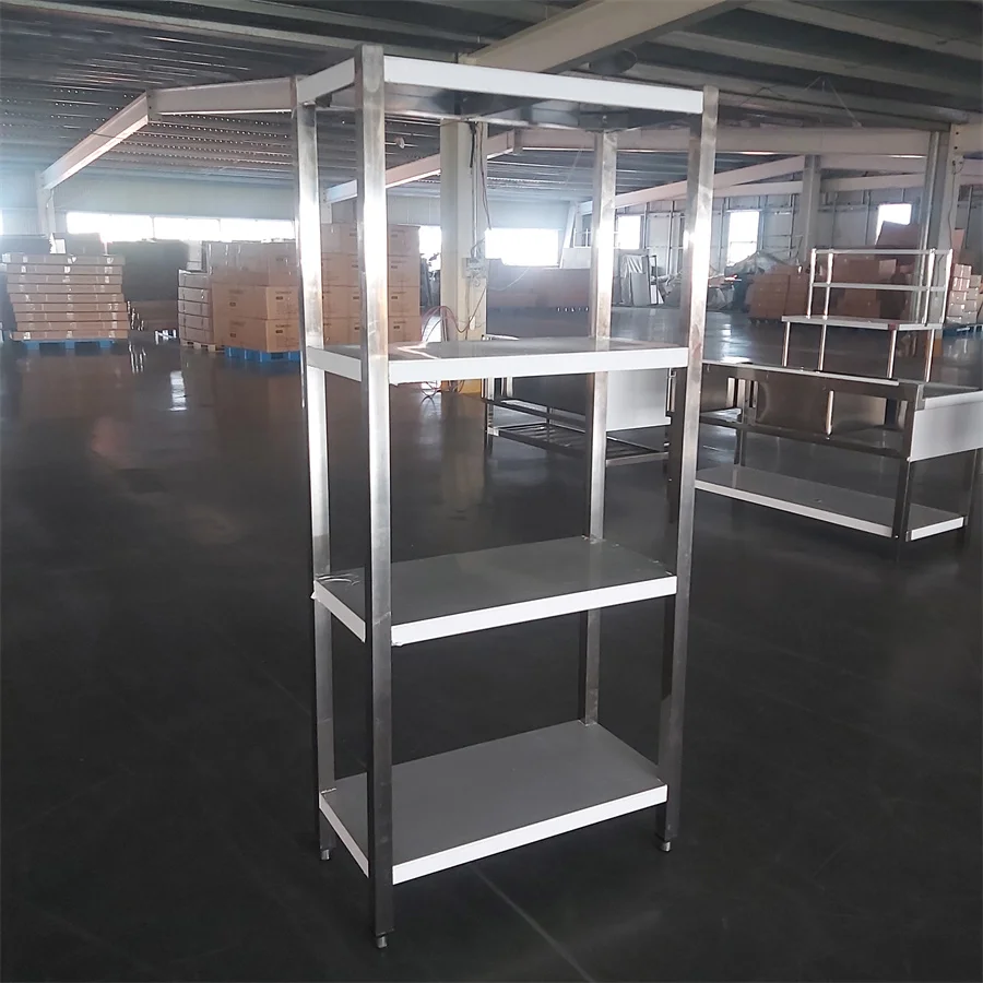 Heavy Duty Commercial Kitchen Custom Made 4 Layers 304 Stainless Steel ...