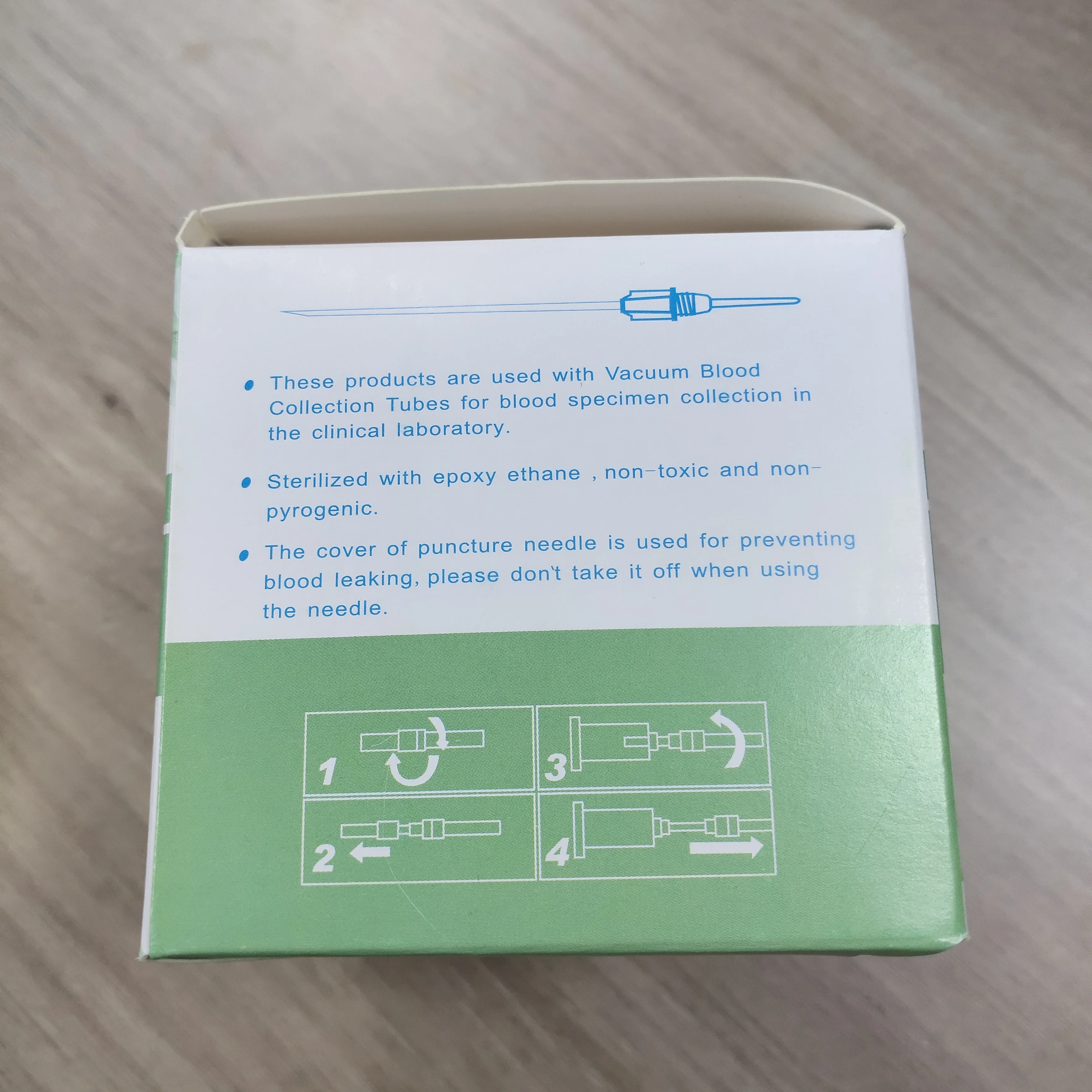 Disposable Sterile Venous Blood Specimen Collection Needle 21g - Buy Best Selling Disposable ...