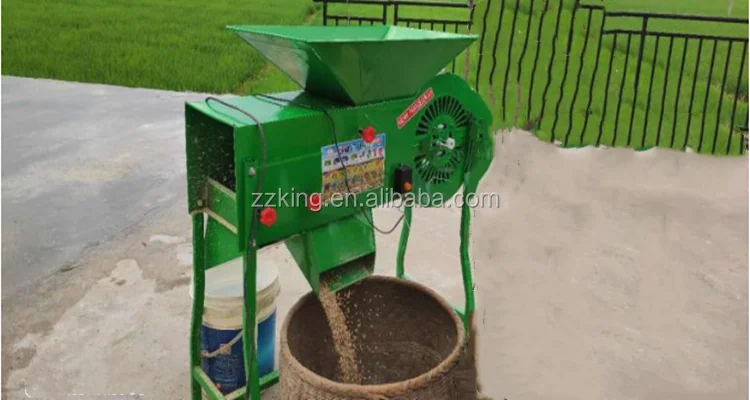 Wheat 1.2 Ton Per Hour High Productivity Type Small Rice Grain Cleaner ...