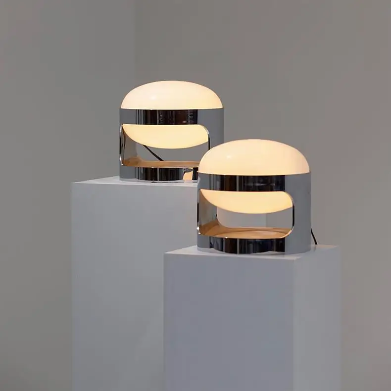Luxury Modern Stainless Steel LED DC Table Lamp Simple Design for ...