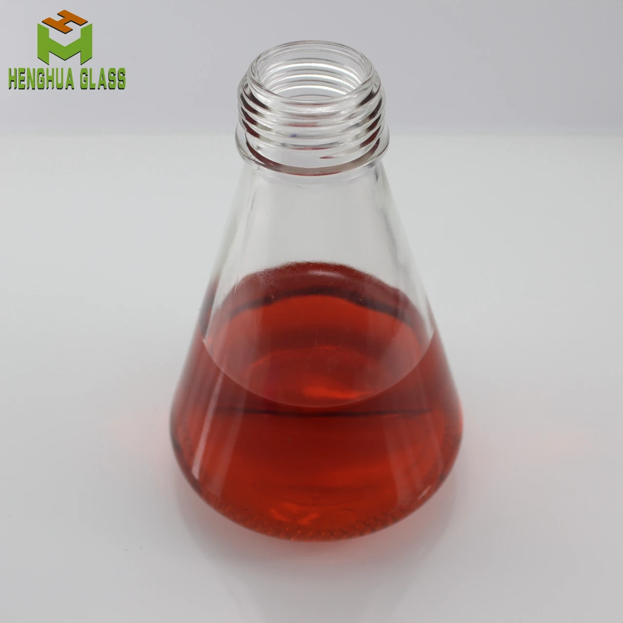 High Quality Clear Empty 16oz 500ml Triangle Shape Glass Bottle For ...