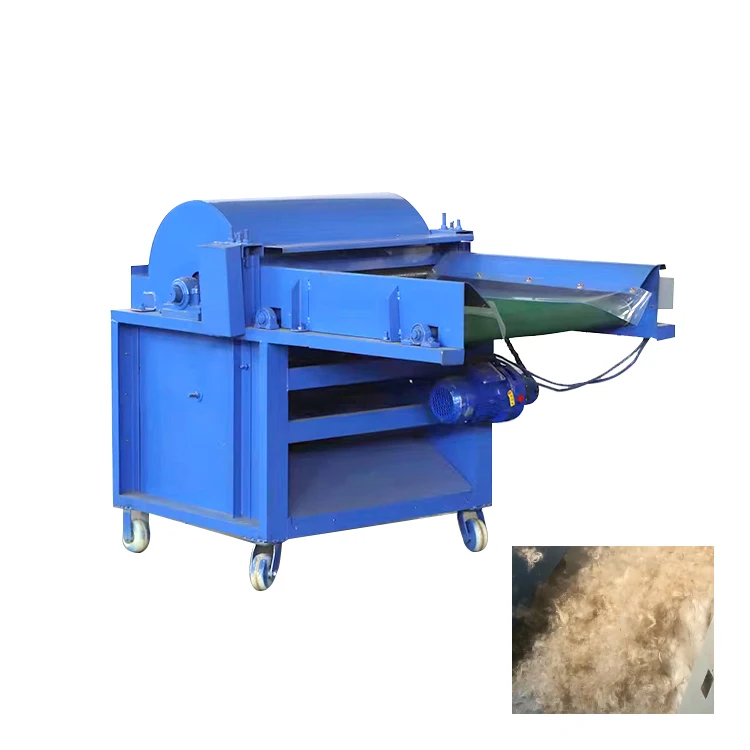 Industrial Sheep Wool Opening Carding Machine Textile Machinery Price ...