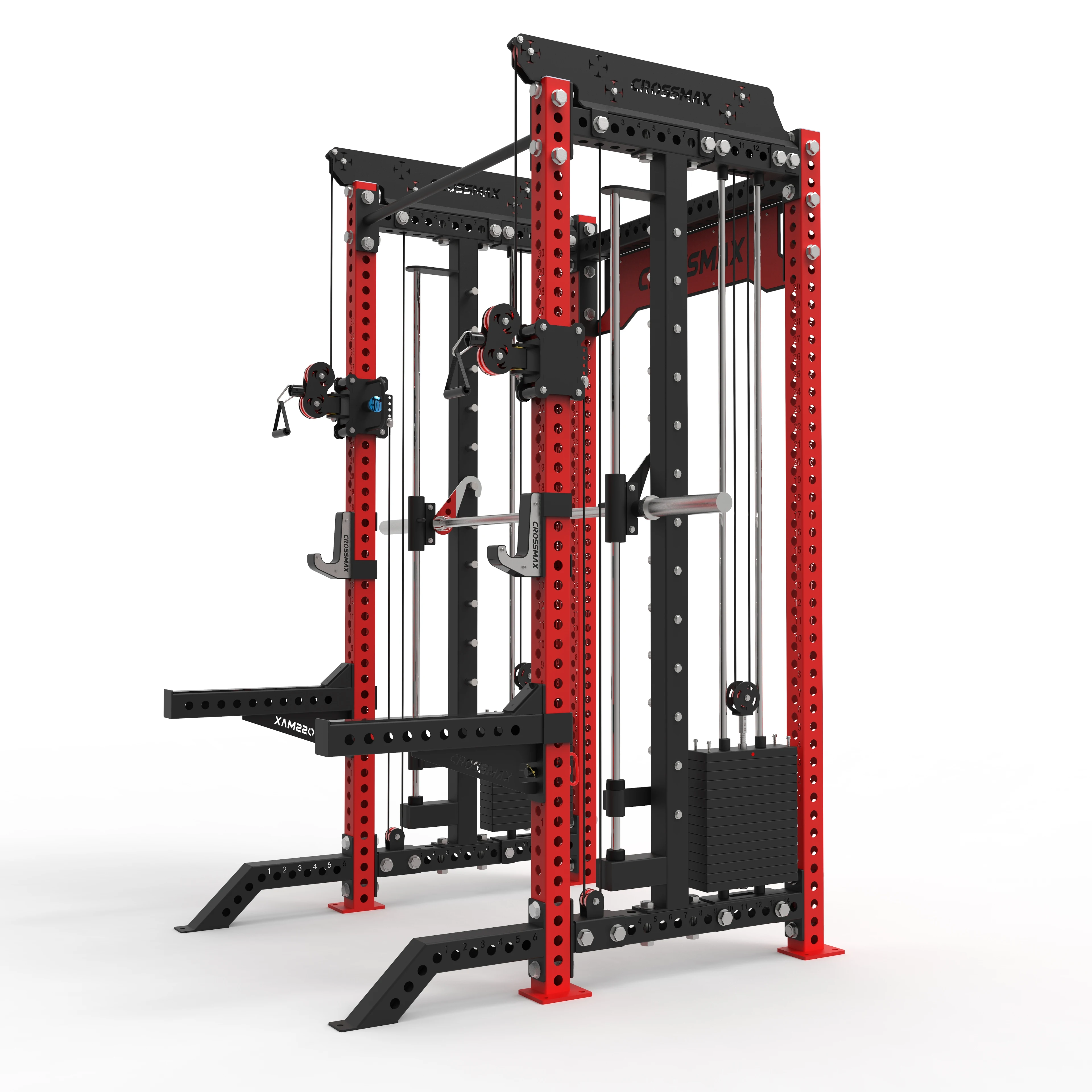 Wholesale Cable Crossover Machine With Weight Stack Gym Smith Machine ...