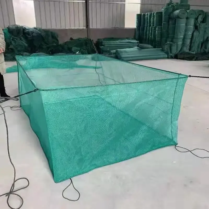 4*4*4m Fish Farming Aquaculture Tanks Fish Cage Hapa Net Cage Fishing ...