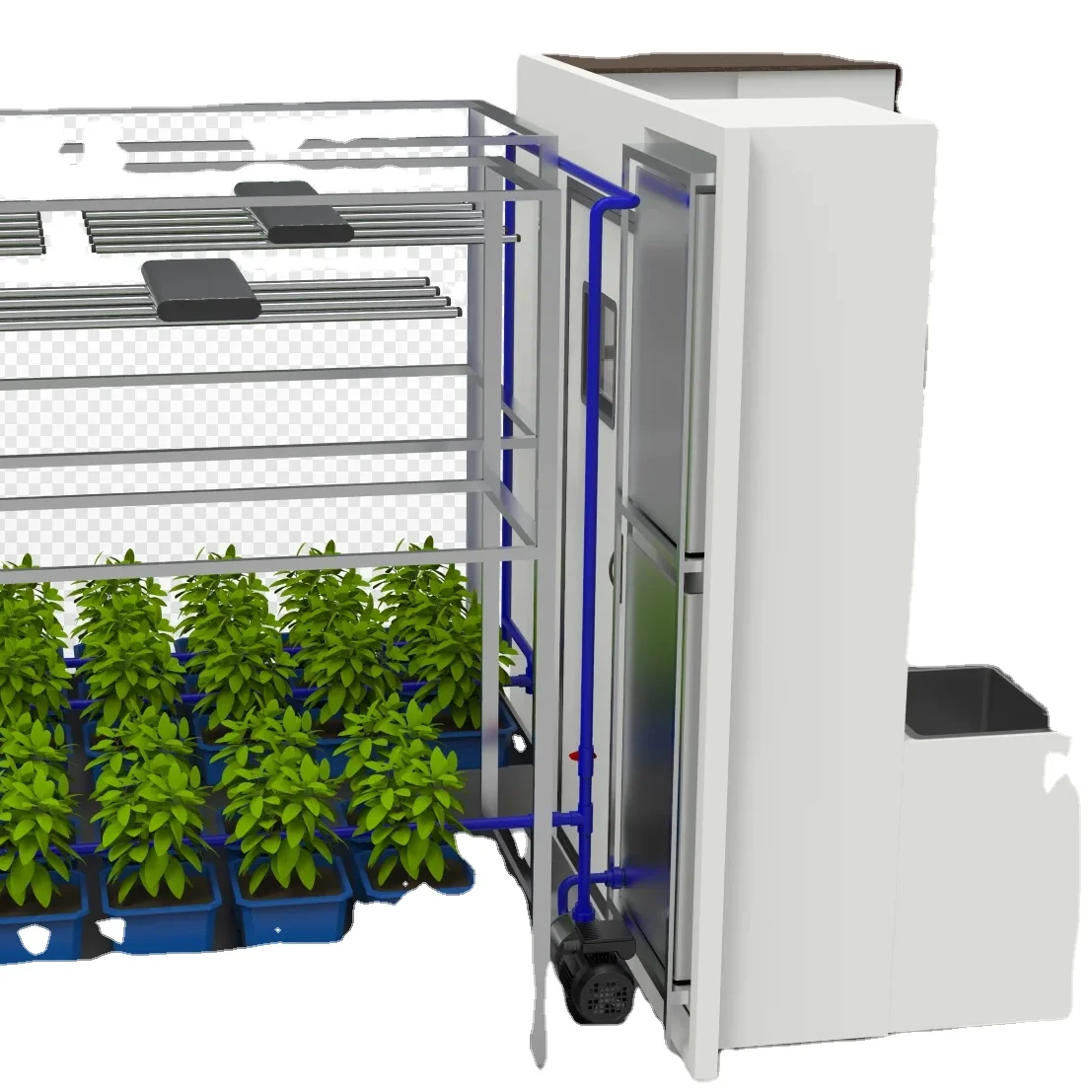 Smart Farm Grow Hydroponic Vertical Farming System 40ft