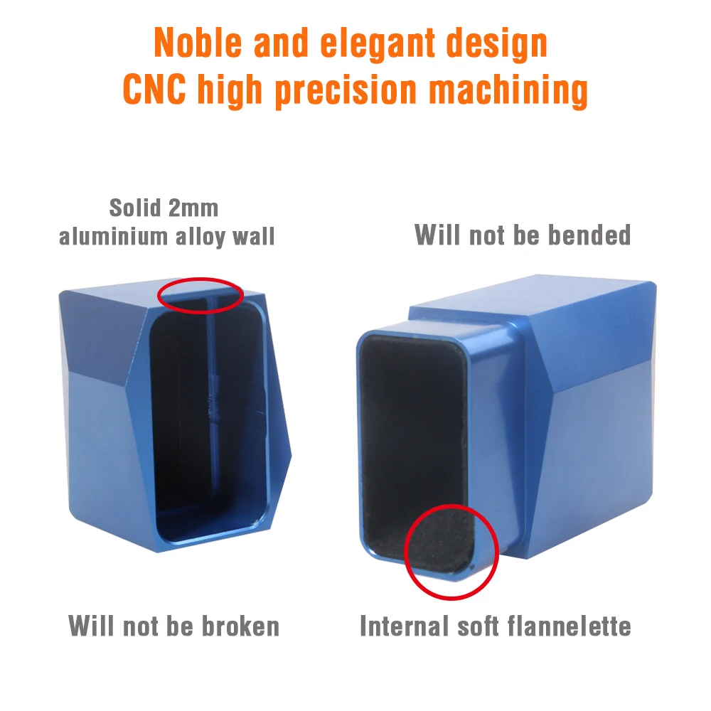 Customizable Aluminium Box - Faraday EMF Blocker for Car Keys