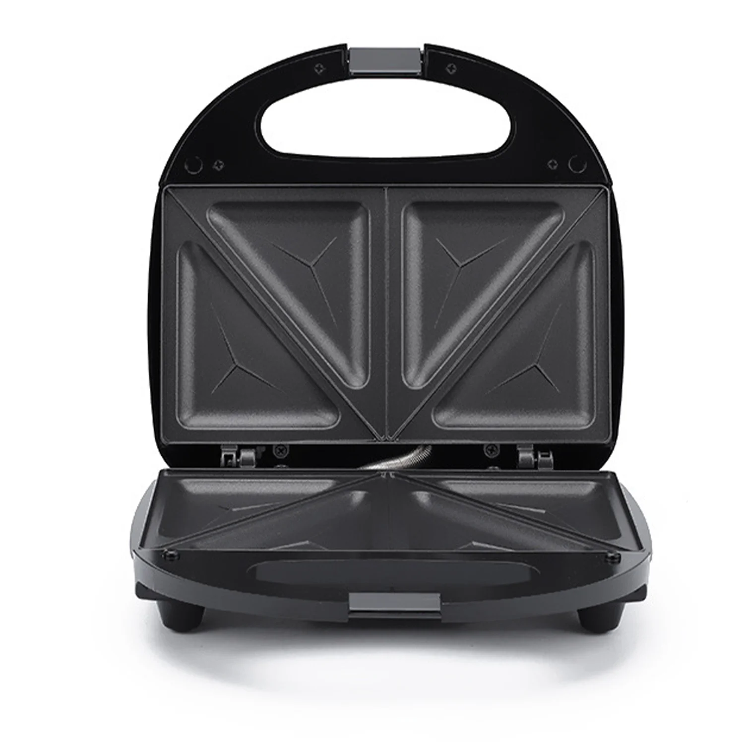 Stainless Steel Panel Multi-function Grilled Cheese Machine Non-stick 2 ...