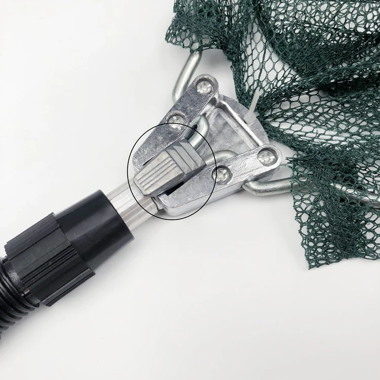 Thick Aluminum telescopic Alloy Triangle Folding Dip Net Dense Eye Net ...