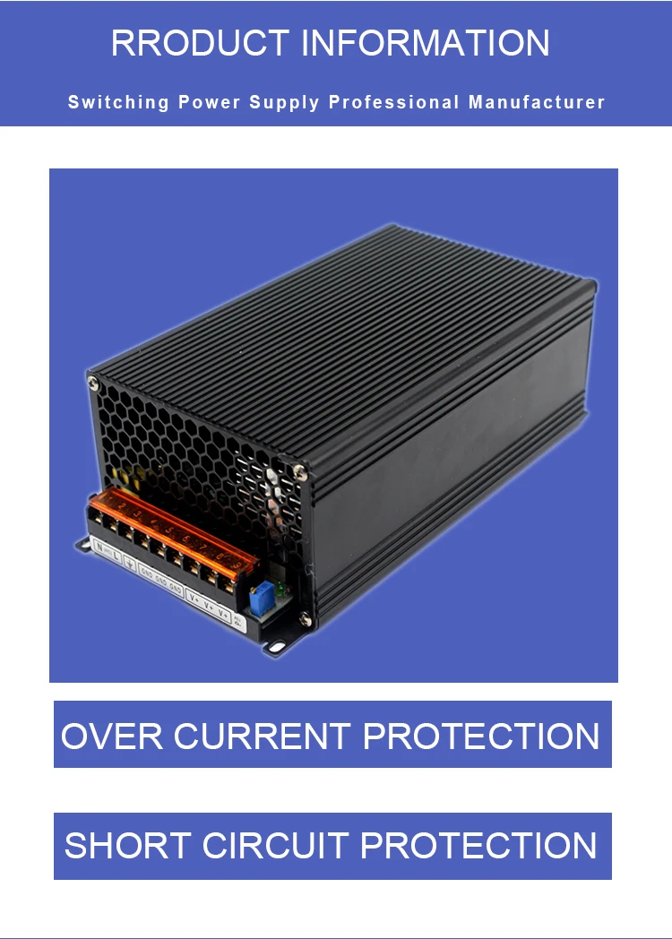 Adjustable Input Voltage 1500w 220vac To Constant 48vdc Ac To Dc ...