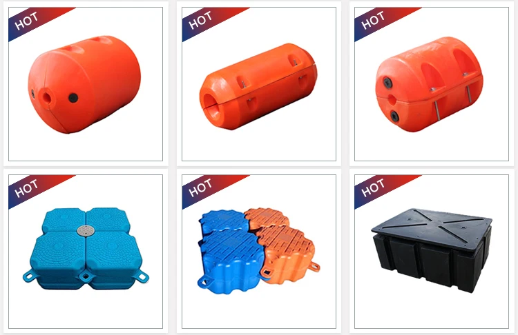 Anti-uv Polyethylene 10" Hose Float Collar - 35kg Buoyancy