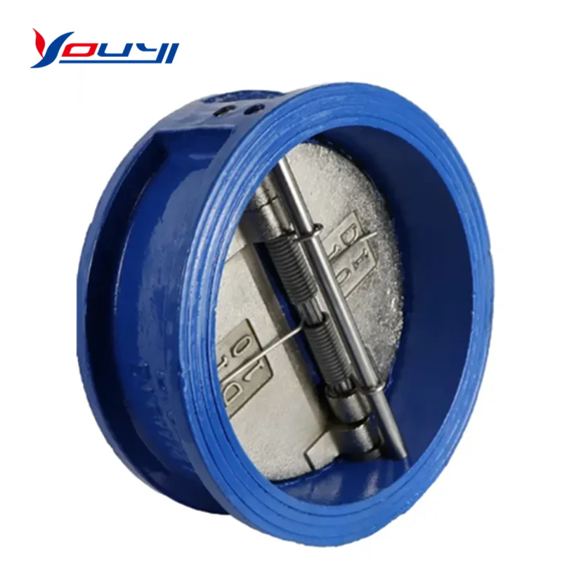 Cast Iron & Stainless Steel Wafer Butterfly Check Valve High ...