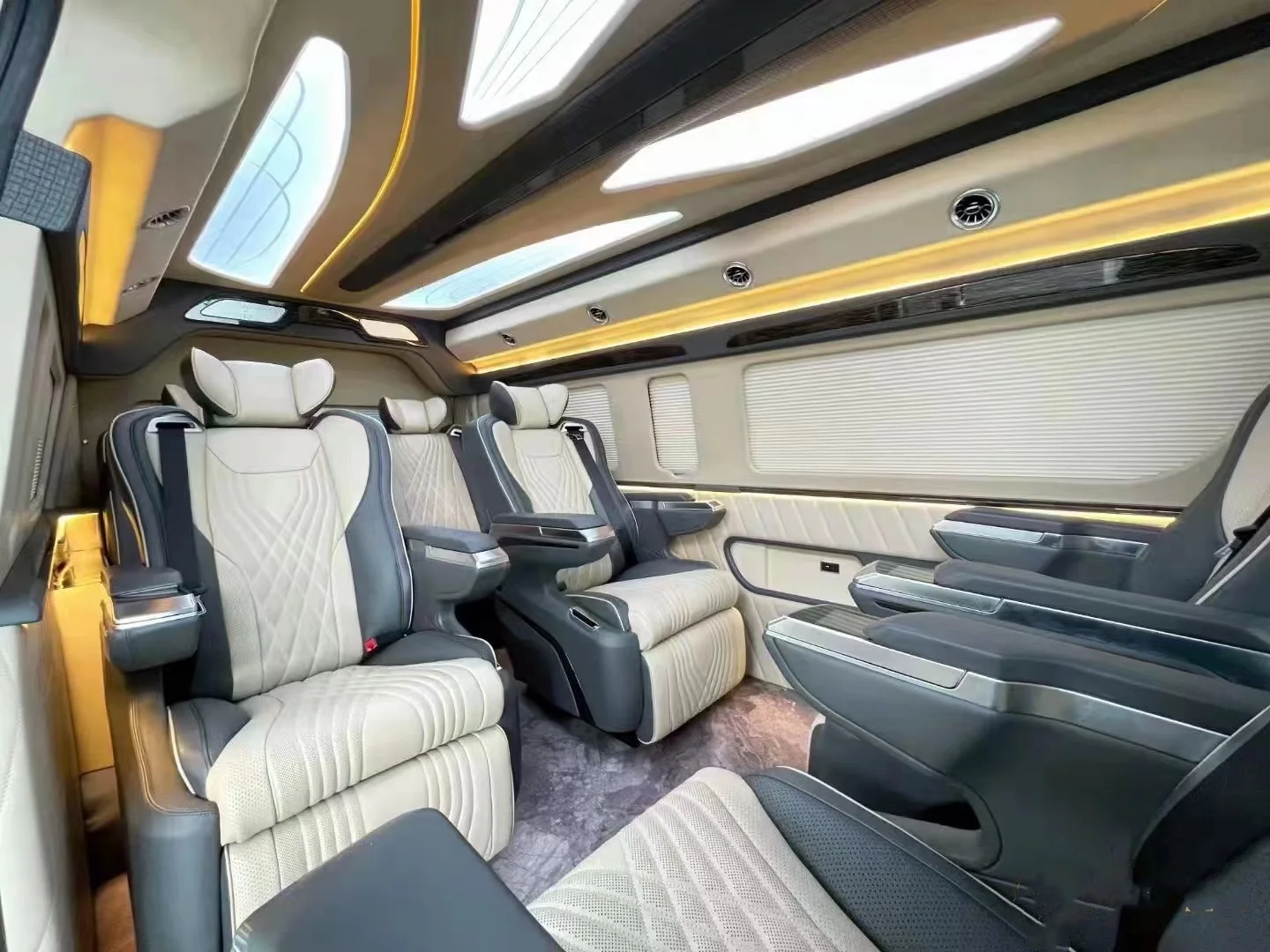 2024 Mercedes Sprinter Van Full Interior Walls Upgrade Partitions for ...