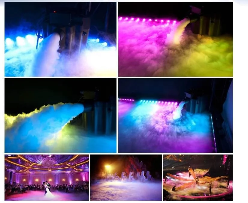 6000w Ground Low Lyingdry Ice Smoke Machine Dry Ice Fog Machine Dry Ice ...