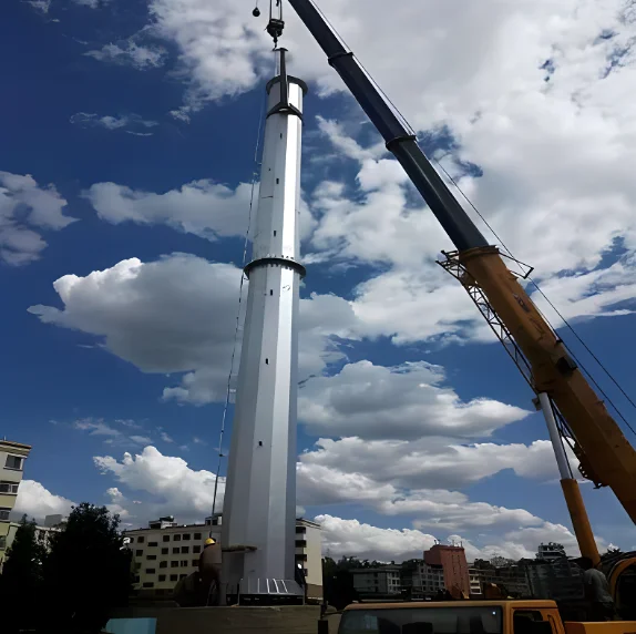 132kv Galvanized Electric Power Steel Transmission Line Tower Pole ...