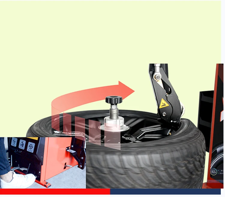Touchless Tire Changing Machine For 32 Inch Tire With Italian Design ...