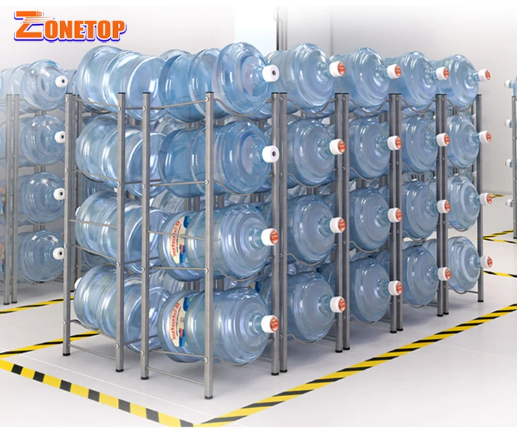 Hot Selling 5 Gallon Water Bottle Storage Stacking Rack/ 5 Gallon Water ...