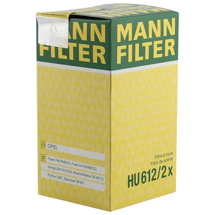 MANN Oil Filter HU612/2X for Toyota - Original & Certified