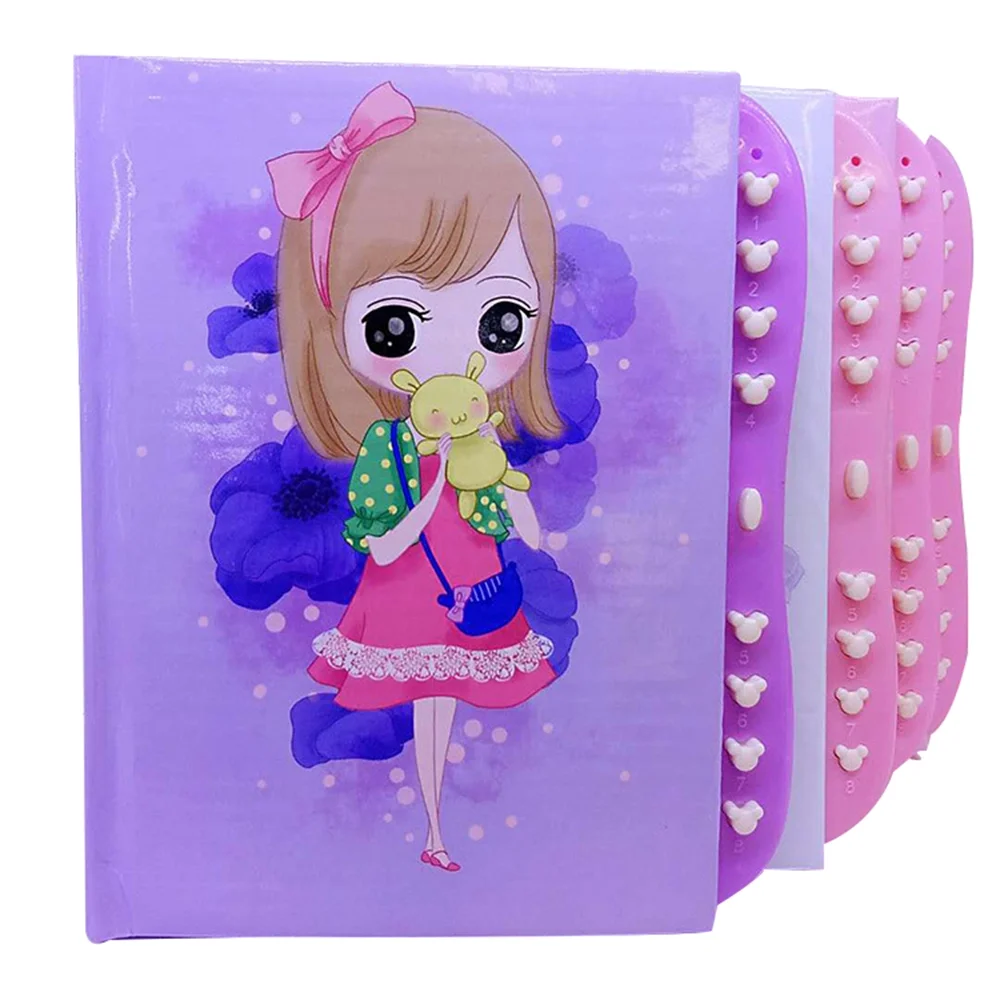 Student cartoon cute kids notebook organizer pink for girls from China ...