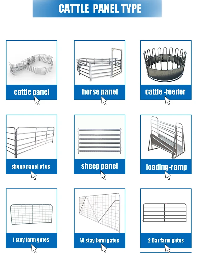 Portable Cattle Sliding Gate - Durable & Easy to Assemble