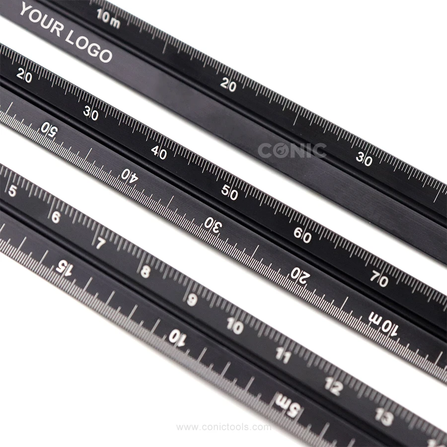Customized 15cm Architectural Drafting Scale Ruler by CONICTOOLS