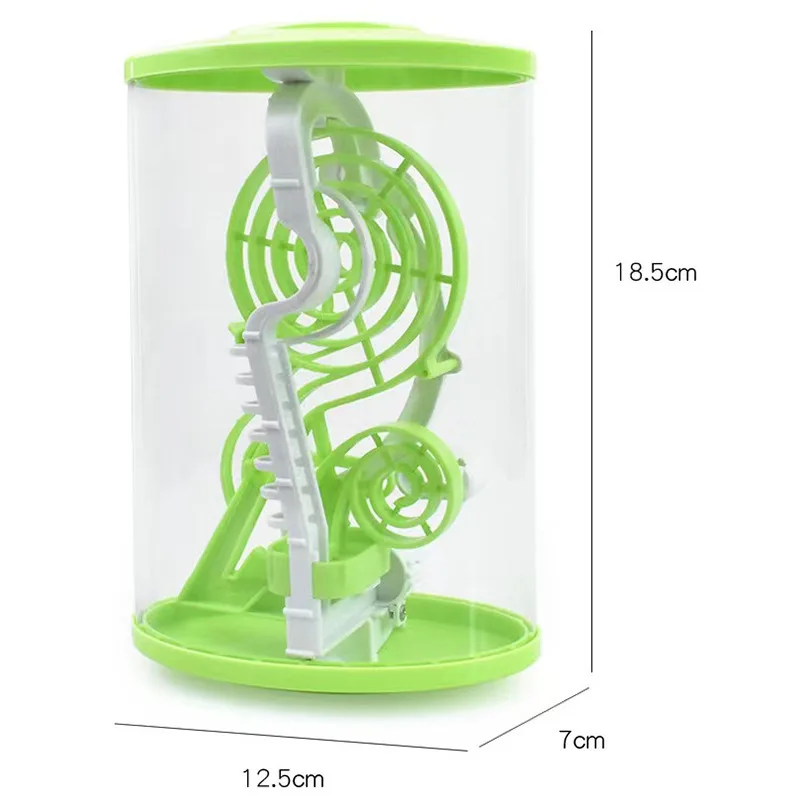 Children Brain Game Educational Plastic Puzzle 3d Labyrinth Ball Maze ...