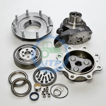 Complete 4wd Front Hub Assembly With Swivel Housing Fits John Deere ...